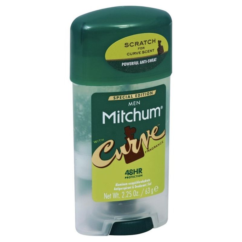 Mitchum Antiperspirant & Deodorant, with Curve Fragrance, Gel (2.25 oz ...