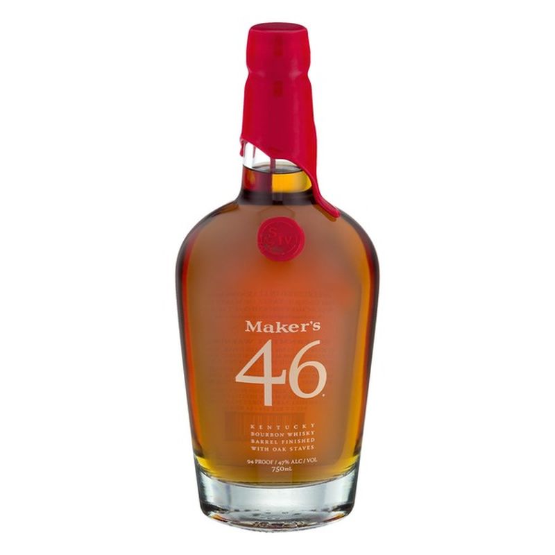 Maker's Mark 46 Kentucky Bourbon Whiskey (750 ml) - Instacart