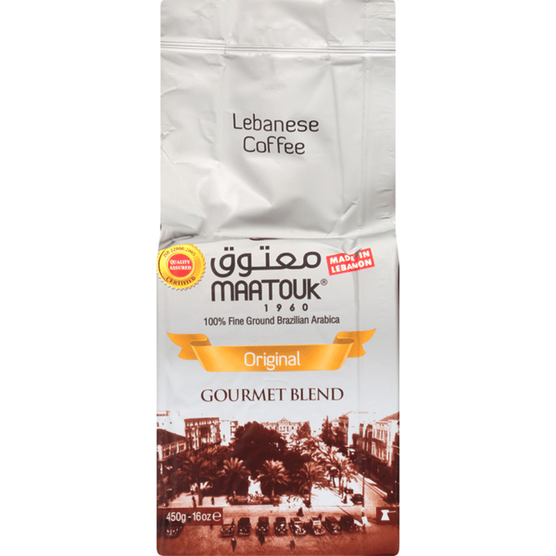Maatouk Coffee, Gourmet Blend, Original (450 g) - Instacart