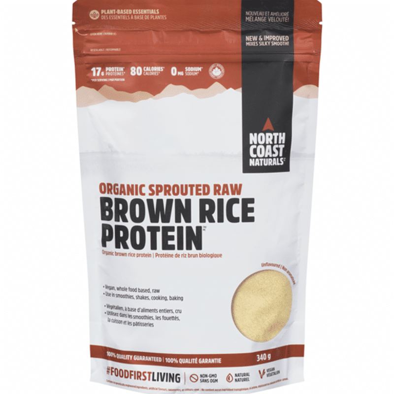 Organic Brown Rice Protein Powder (340 g) - Instacart