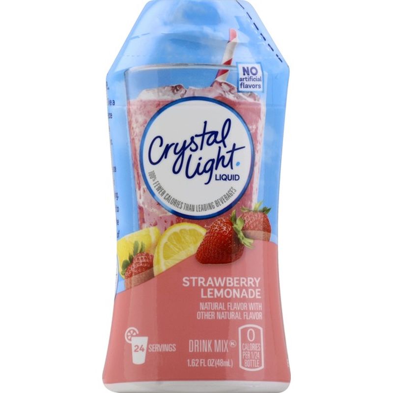 Crystal Light Strawberry Lemonade Liquid Drink Mix (1.62 fl oz) from Giant Food Stores - Instacart