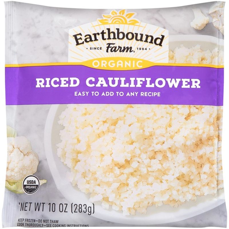 Earthbound Farms Organic Riced Cauliflower (each) - Instacart