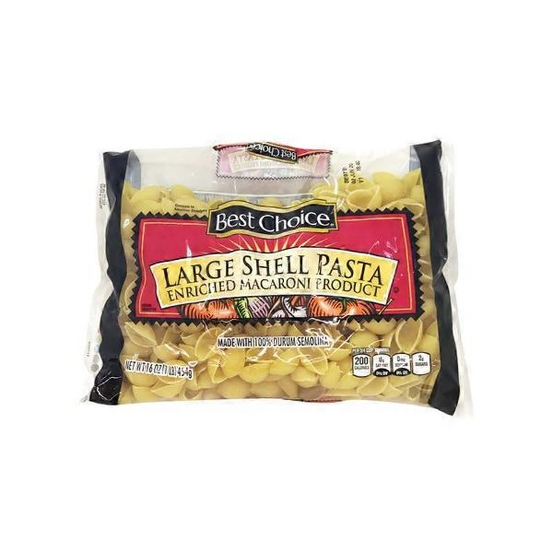 Best Choice Large Shell Pasta (16 oz) - Instacart