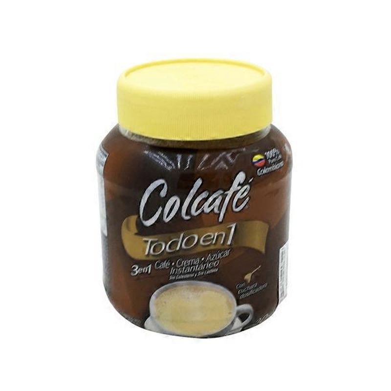 Nutresa Colcafe Todo En 1 instant Coffee & Cream & Sugar (13.4 oz ...