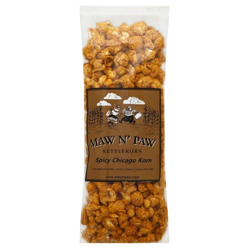 Maw N Paw Kettlekorn, Spicy Chicago Korn (6 oz) - Instacart