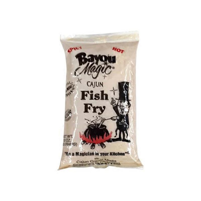 Bayou Magic Hot & Spicy Cajun Fish Fry (10 oz) - Instacart
