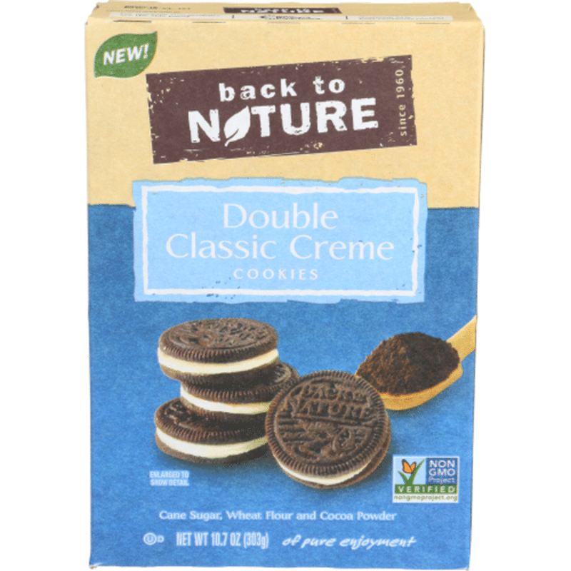 Back to Nature Cookies, Double Creme (10.7 oz) - Instacart