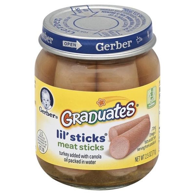 Gerber Lil' Sticks, Meat Sticks (2.5 oz) - Instacart