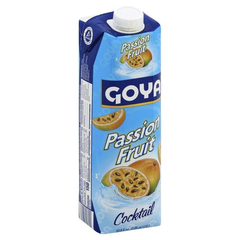 Goya Passion Fruit Cocktail (33.8 fl oz) - Instacart