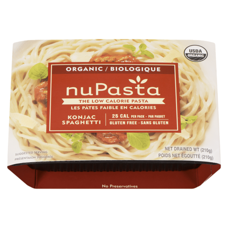 Nu Pasta Organic Konjac Spaghetti (210 g) - Instacart