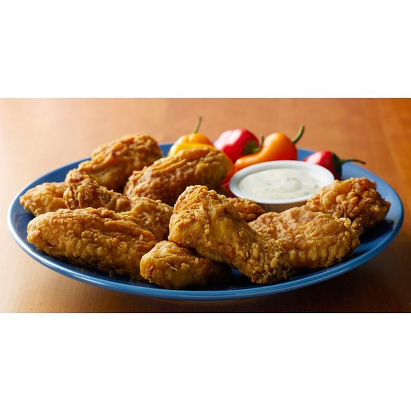 Brakebush #6572 Cooked Breaded Chicken Wings (12 lb) - Instacart