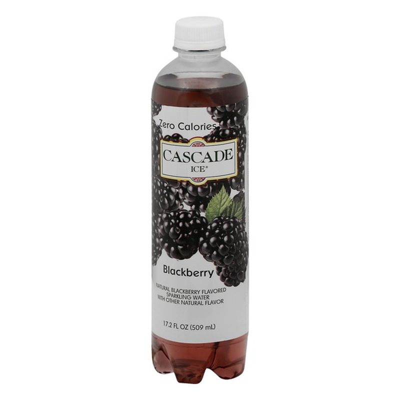 Cascade Ice Sparkling Water, Blackberry (17.2 oz) - Instacart