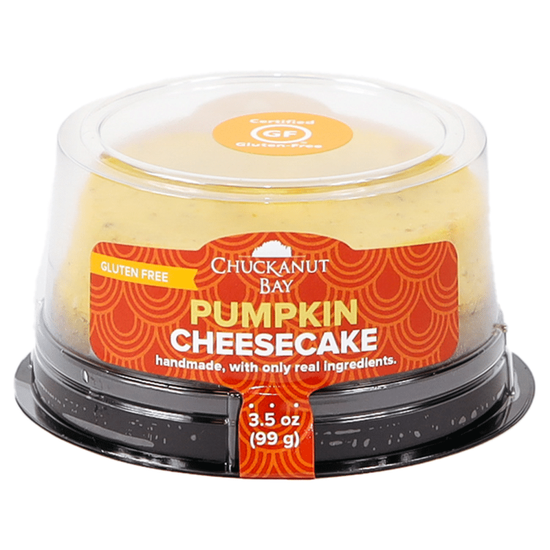 Chuckanut Bay Foods Gluten Free Pumpkin Mini Cheesecake (3.5 oz ...