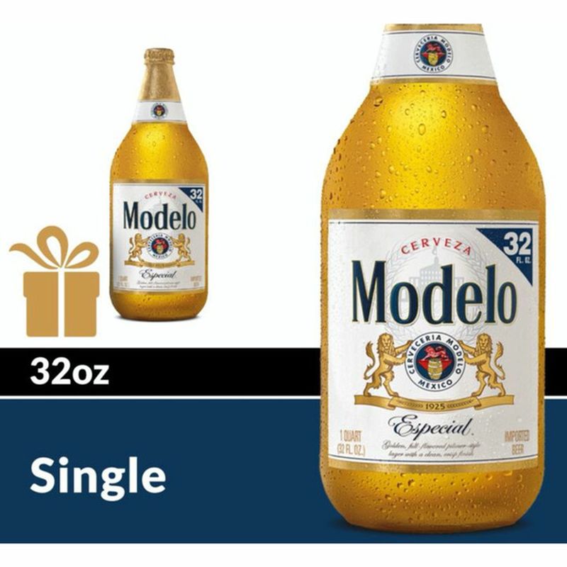 Modelo Especial Mexican Lager Beer Bottle (32 fl oz) Delivery or Pickup ...