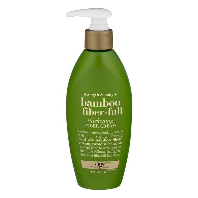 OGX Bamboo Fiber-Full Thickening Fiber Cream (6 fl oz) - Instacart