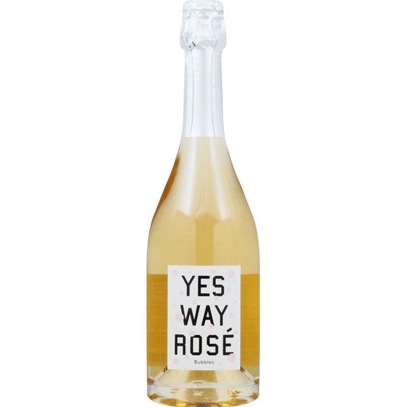 Yes Way Rosé Sparkling Rosé (750 ml) Delivery or Pickup Near Me - Instacart