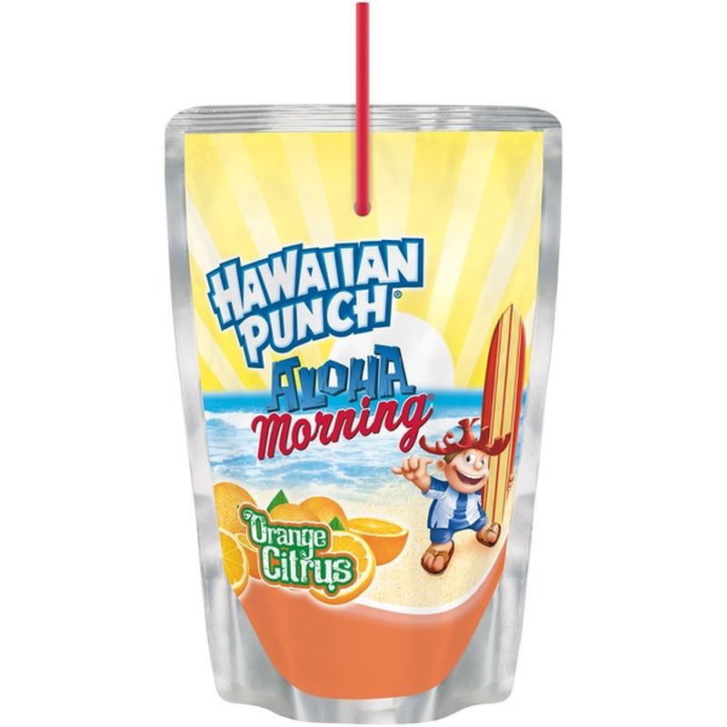 Hawaiian Punch Aloha Morning Orange Citrus Regular Juice Drink (6 fl oz ...