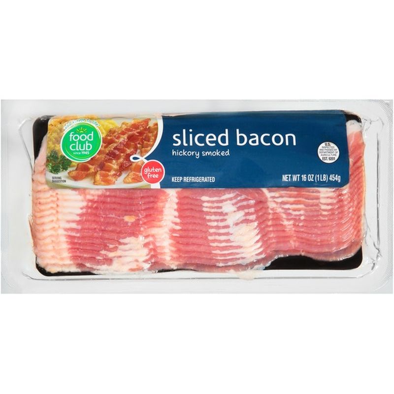 Food Club Bacon, Sliced (16 oz) - Instacart