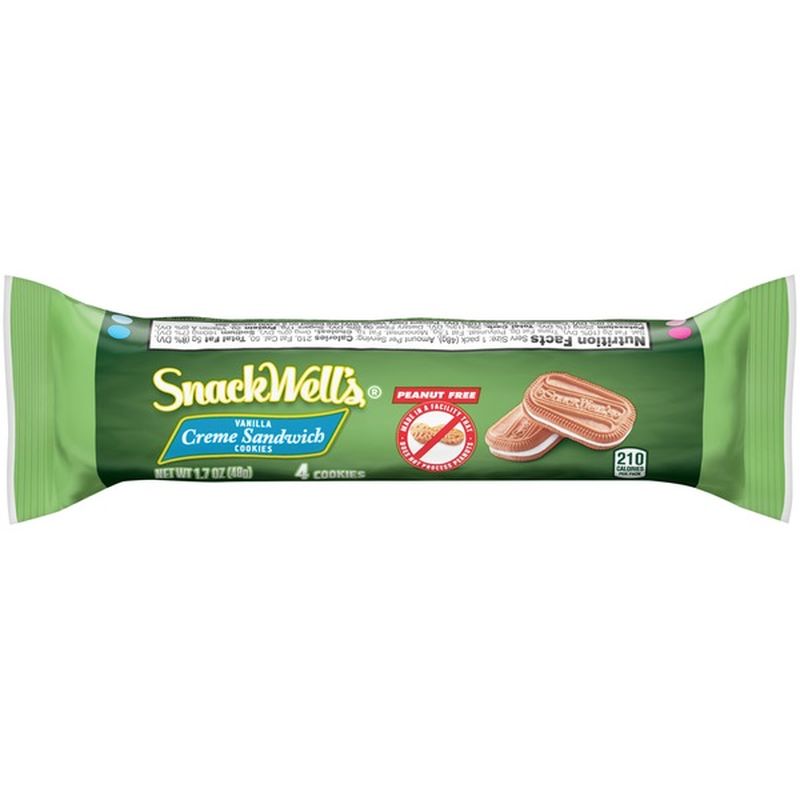 SnackWell's Vanilla Creme Sandwich Cookies (48 g) - Instacart