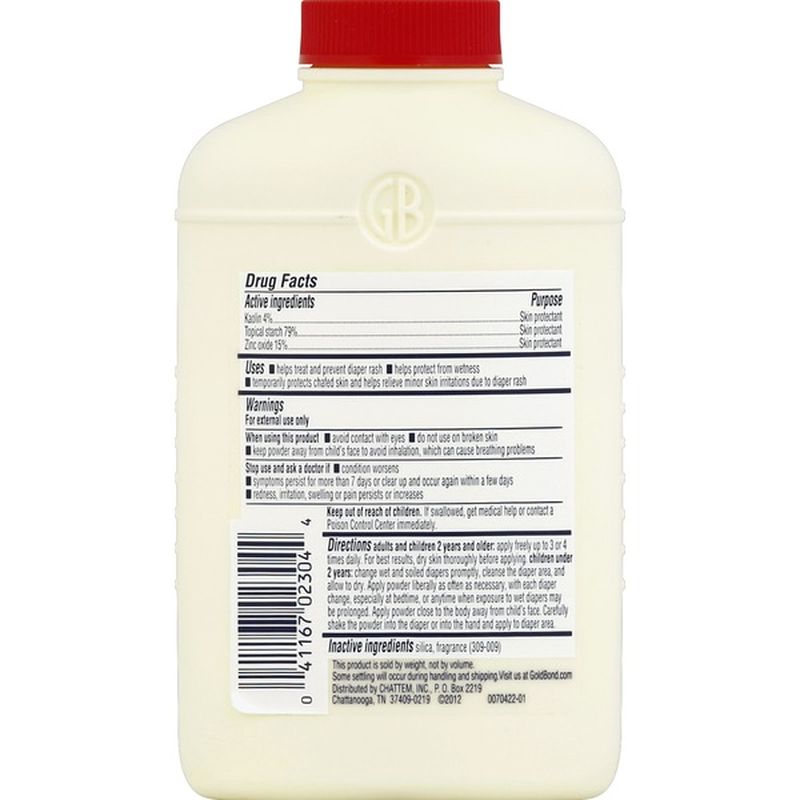 Gold Bond Baby Powder, Medicated, Cornstarch Plus (4 oz) - Instacart