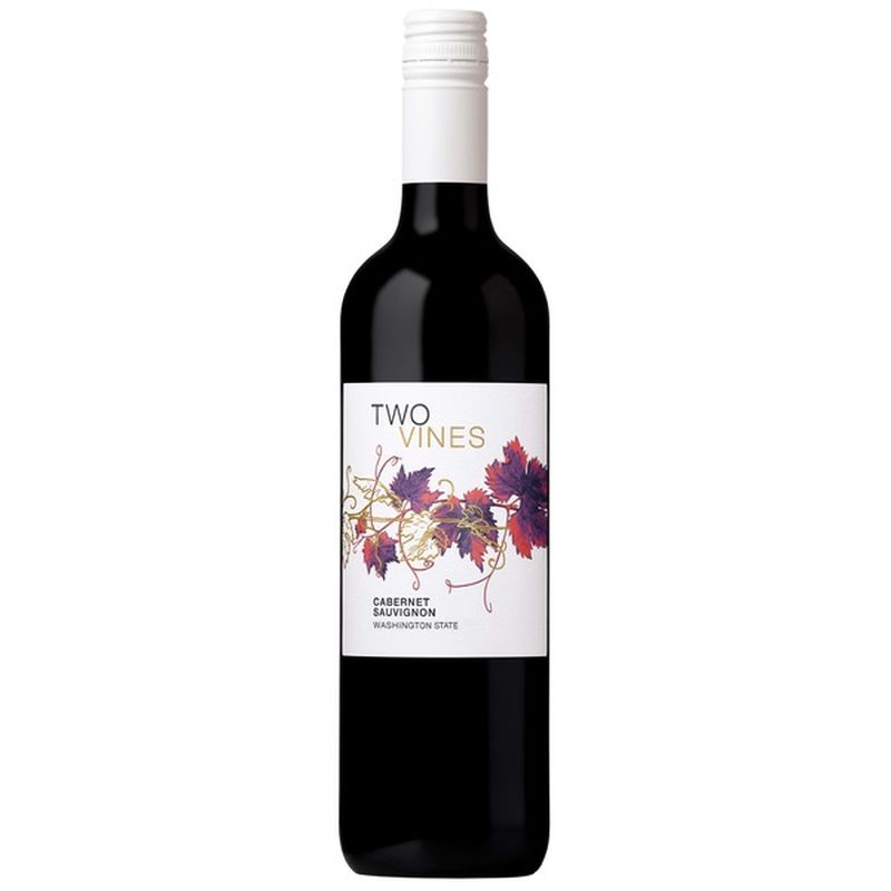 Two Vines Wine (750 ml) - Instacart