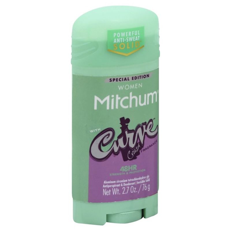 Mitchum Antiperspirant & Deodorant, with Curve Crush Fragrance, 48 HR ...