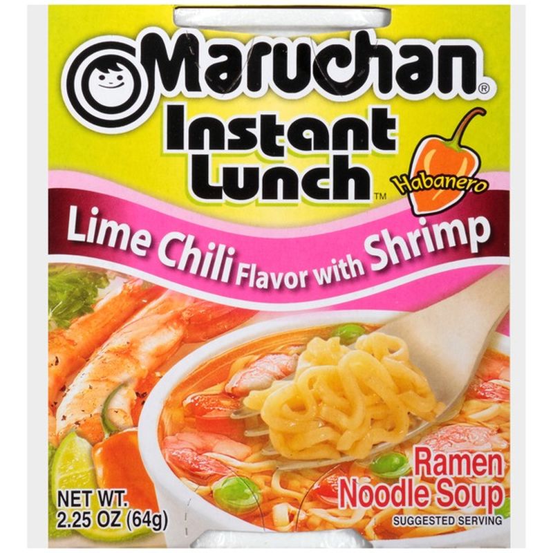 Maruchan Lime Chili Flavor with Shrimp Ramen Noodle Soup (2.25 oz) from ...