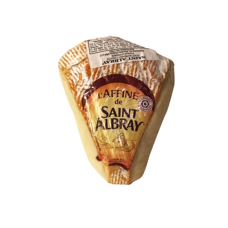Saint Albray Clover Shaped Camembert Cheese (1 lb) - Instacart