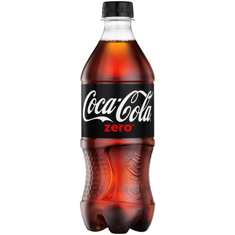 Coca-Cola Zero Sugar Cola, Zero Calorie (20 oz) - Instacart