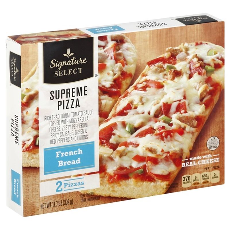 Signature Select Supreme Pizza (2 ct) - Instacart