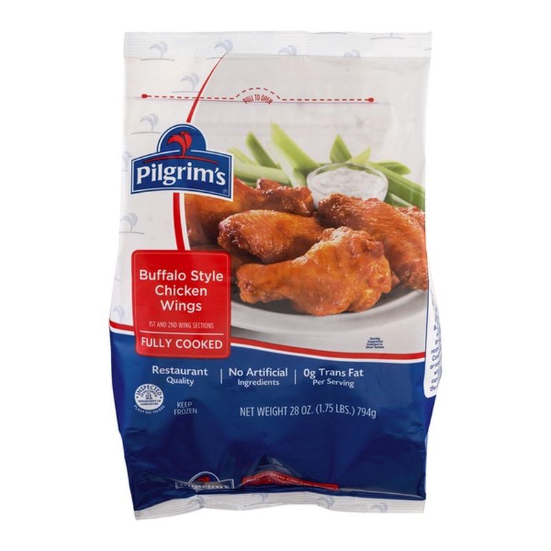 Pilgrim's Buffalo Style Chicken Wings (28 oz) - Instacart