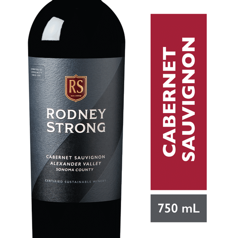 Rodney Strong Cabernet Sauvignon, Alexander Valley, Sonoma Country (750 ...