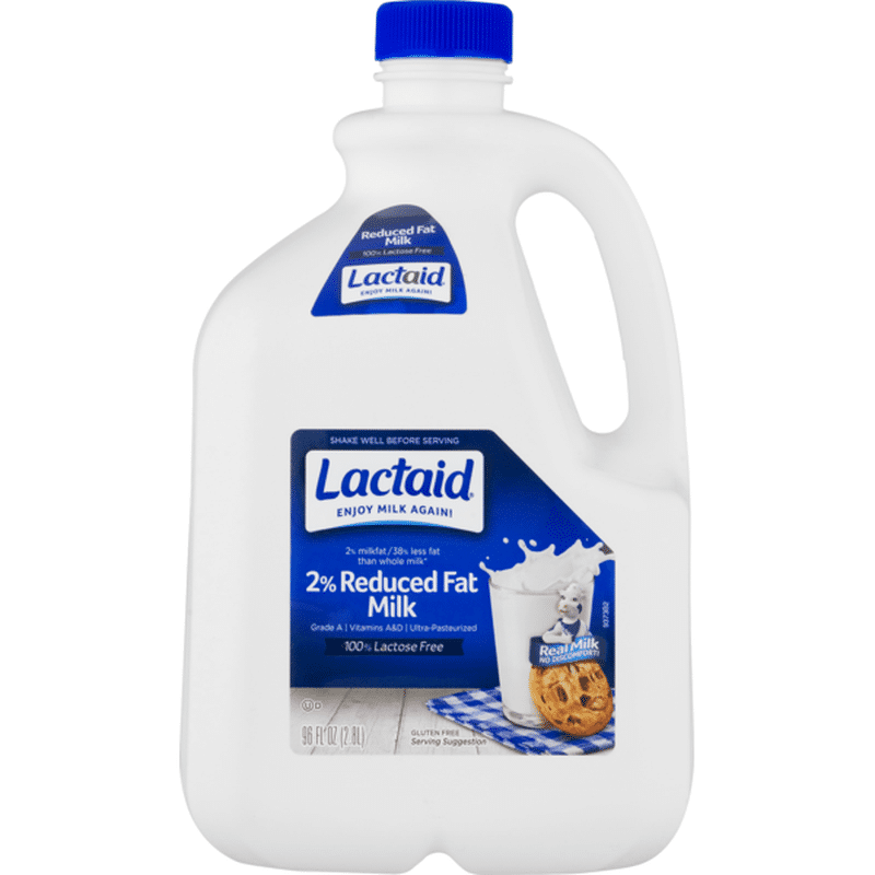 LACTAID 2% Reduced Fat Milk (96 fl oz) - Instacart