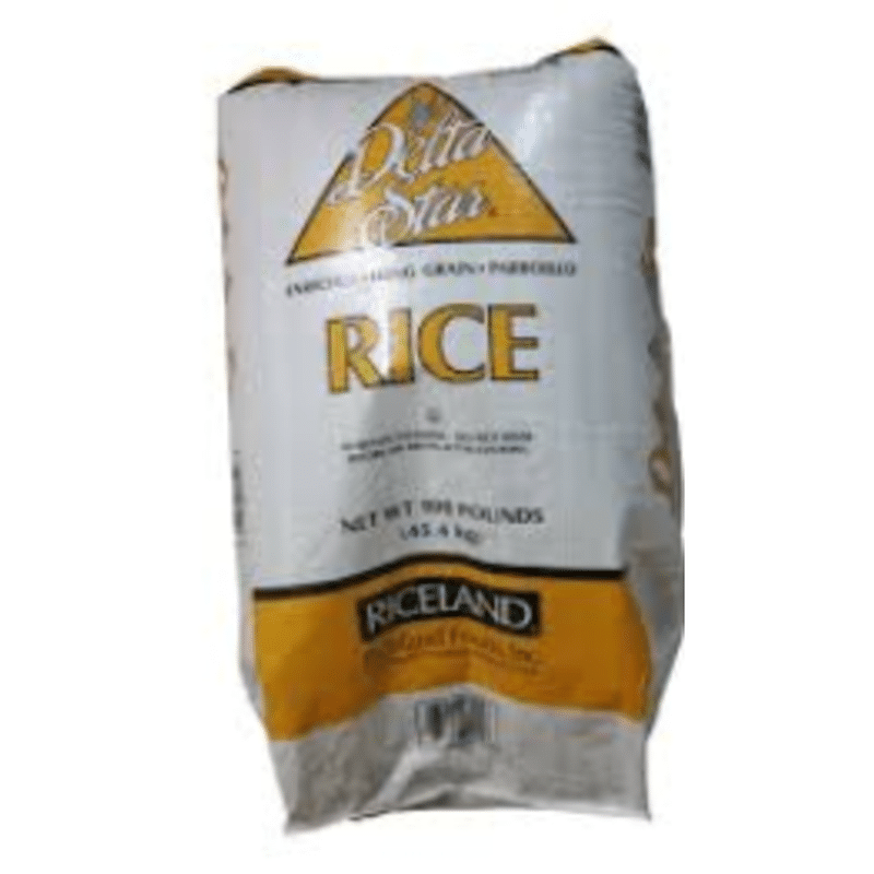 Delta Star Parboiled Rice (100 lb) - Instacart