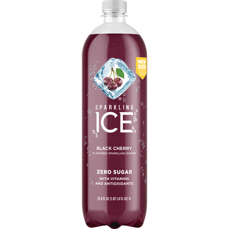 Sparkling ICE Sparkling Water, Zero Sugar, Black Cherry (33.8 oz) - Instacart