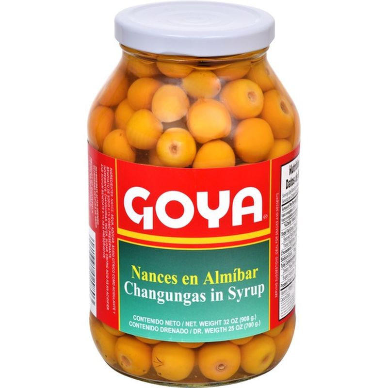Goya Nance Changungas in Syrup (32 oz) - Instacart