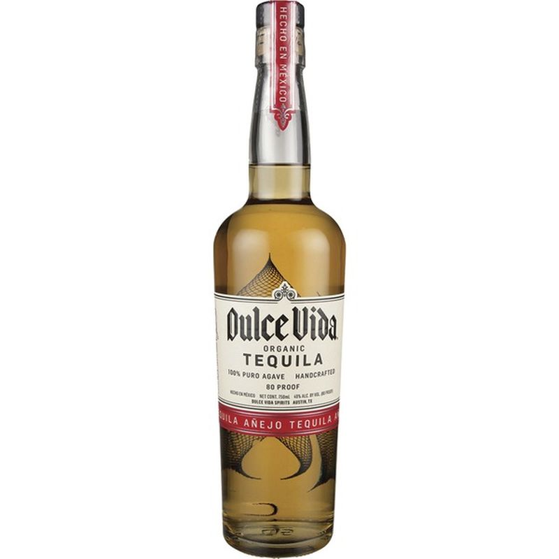 Dulce Vida 80 Proof Anejo Tequila (750 ml) - Instacart