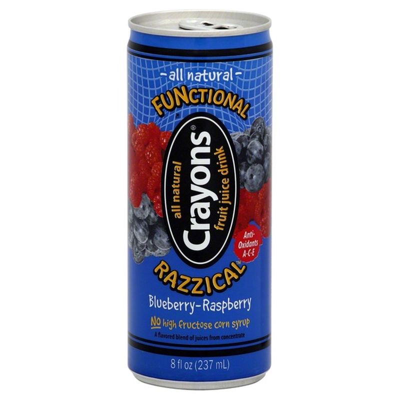 Crayons Fruit Juice Drink, Blueberry - Raspberry (8 oz) Delivery or ...
