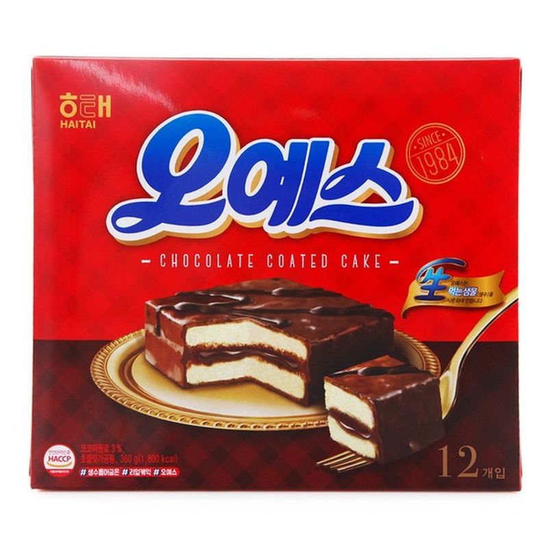 Haitai Choco Cake, Oh Yes (12 ct) - Instacart