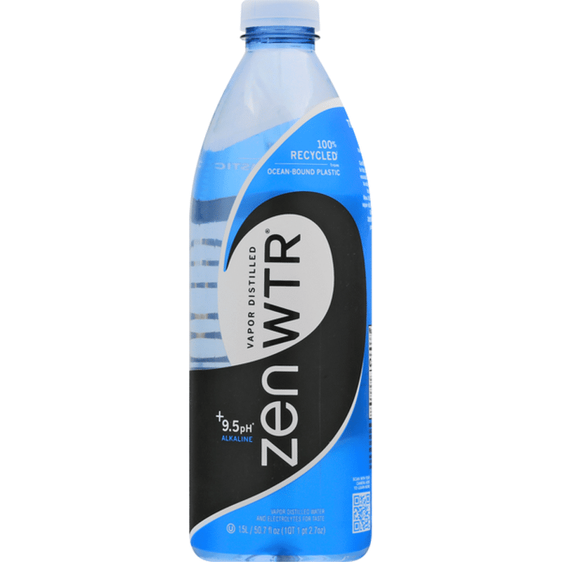 ZenWTR Alkaline Water (1.5 L) - Instacart