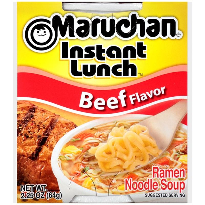 Maruchan Beef Flavor Ramen Noodle Soup (2.25 oz) - Instacart