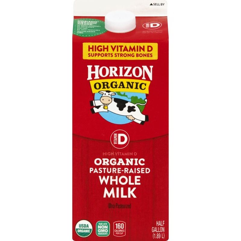 Horizon Organic Whole High Vitamin D Milk (64 fl oz) from Fairplay ...