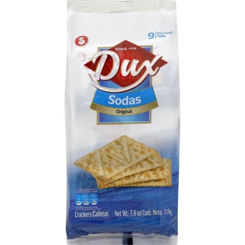 Dux Original Soda Brick Crackers (7.05 oz) - Instacart