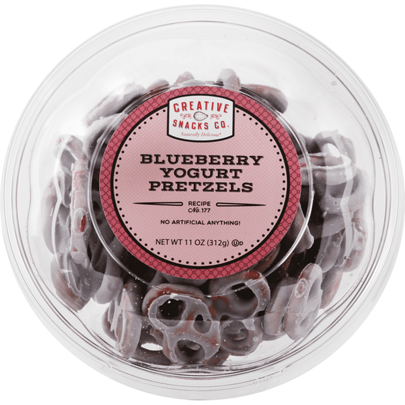 Creative Snacks Co. Pretzels, Blueberry Yogurt (11 oz) - Instacart