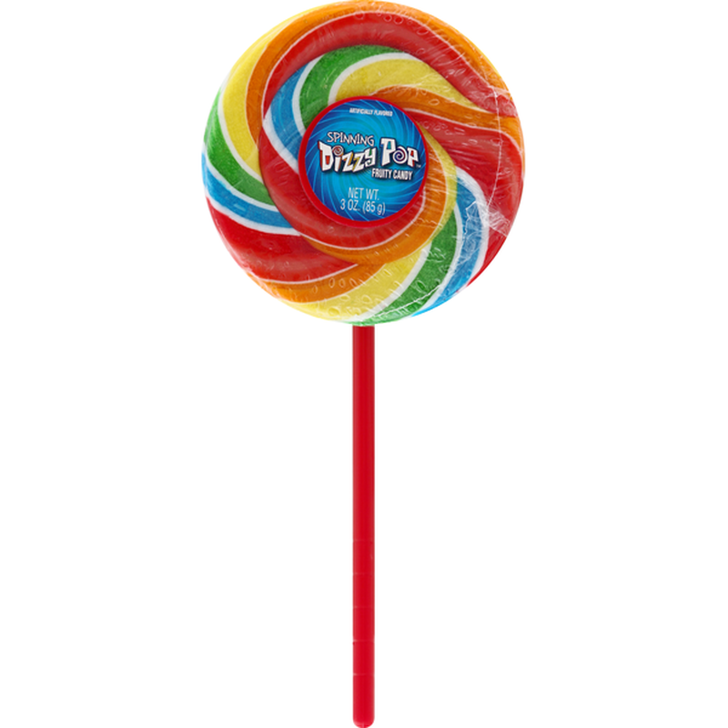 Dizzy Pop Fruity Candy, Spinning (3 oz) - Instacart
