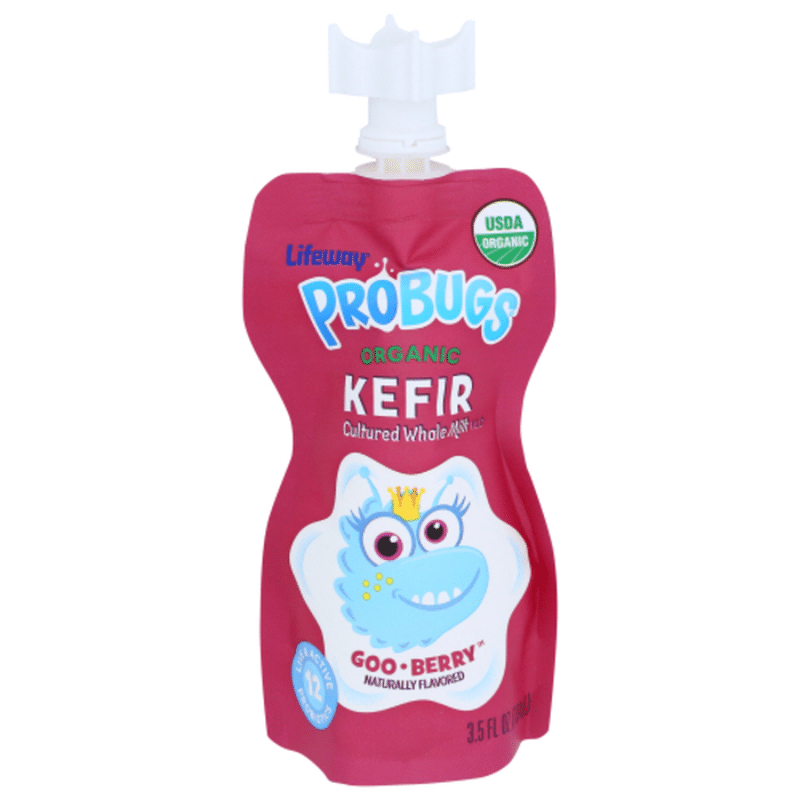 Lifeway ProBugs Organic Goo Berry Kefir (3.5 oz) Delivery or Pickup ...