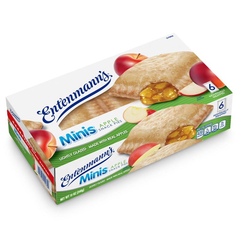 Entenmann's Minis Apple Snack Pies (2 oz) - Instacart