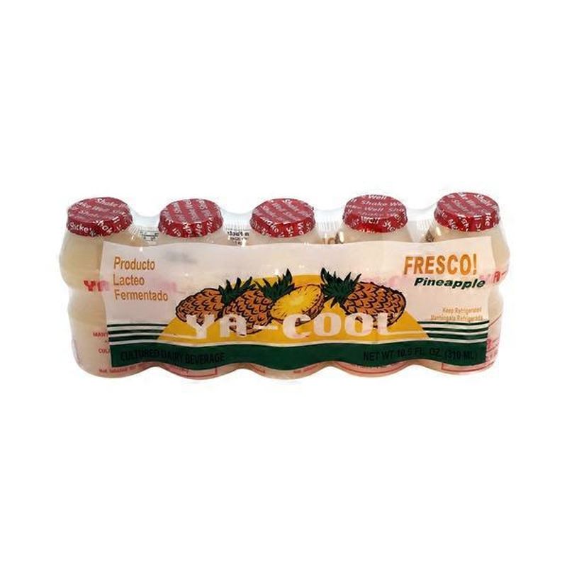 Ya Cool Fresco Pineapple Cultured Dairy Beverage (2.1 fl oz) - Instacart