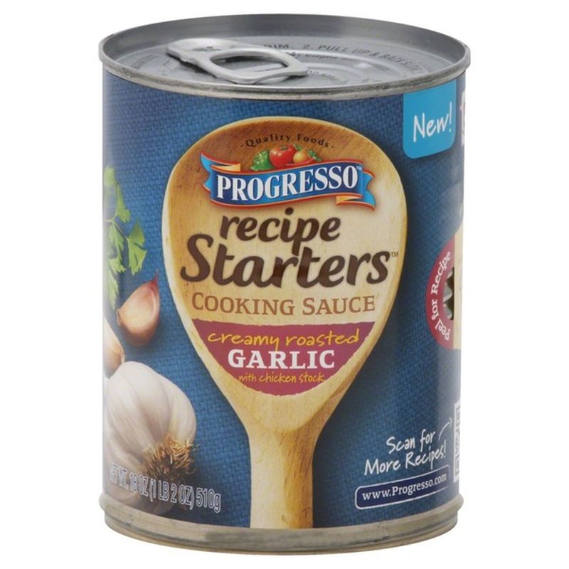 Progresso Recipe Starts Creamy Roasted Garlic Cooking Sauce (18 oz ...