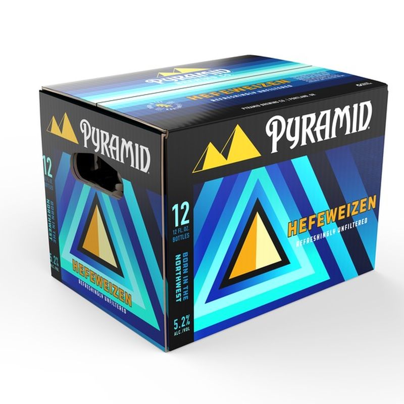 Pyramid Ale, Unfiltered Wheat, Hefeweizen (12 fl oz) - Instacart